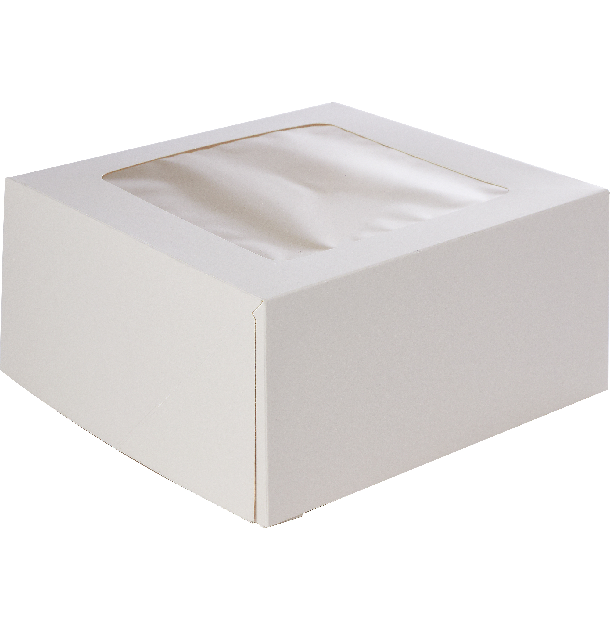 White Cake Box 10"x10"x5" 20Pc Pack - Jacks Dollar
